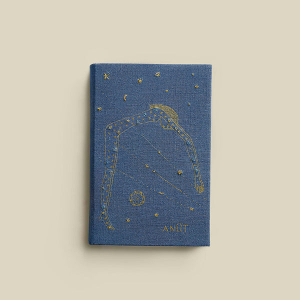 The Nut Notebook with Hand-Embroidered Cover