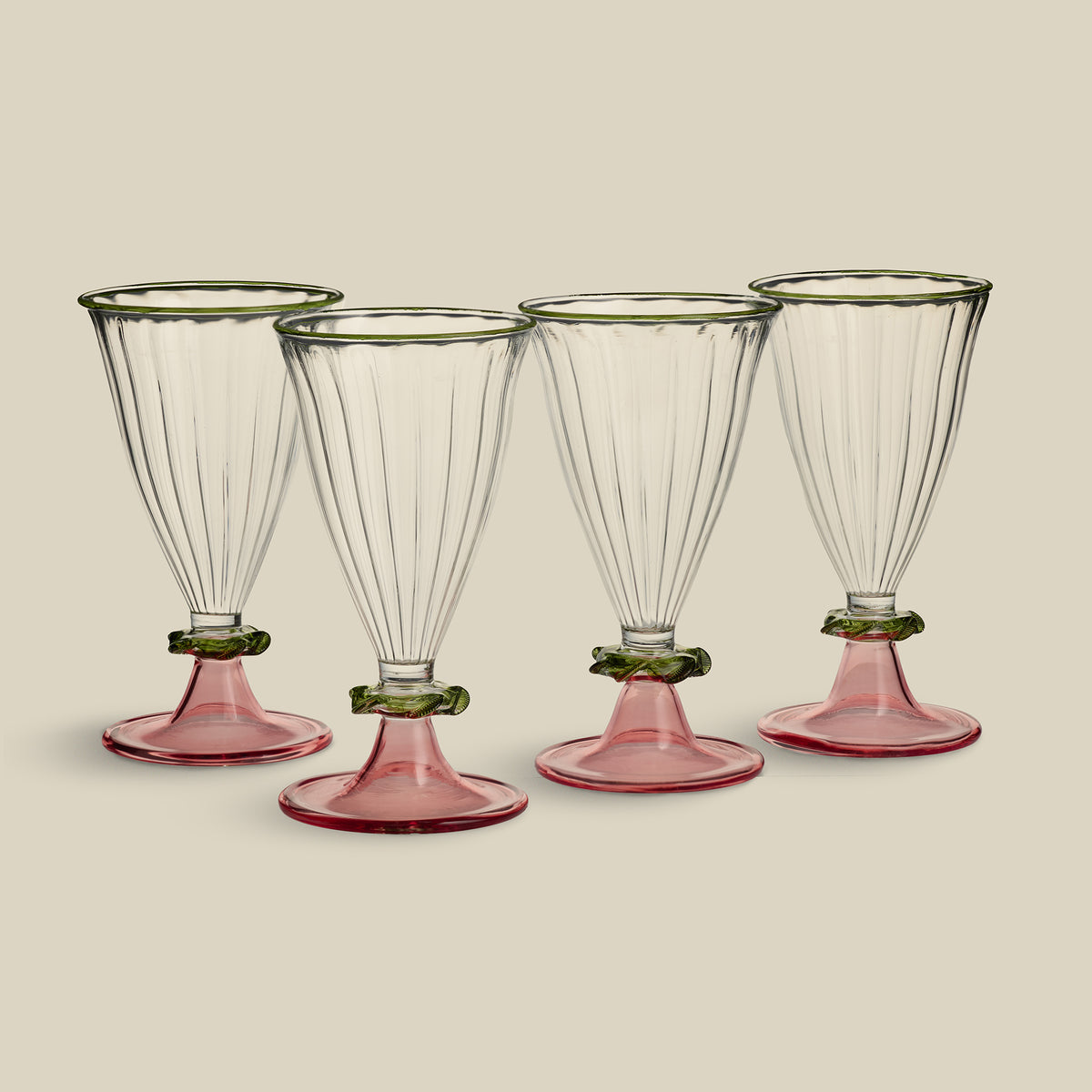 Palace Walk Handblown Wine Glass